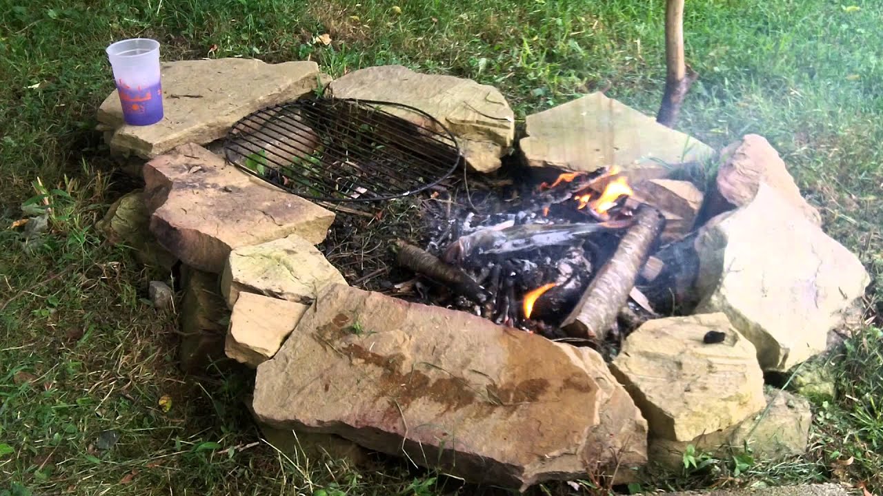 Camp Cooking - Fish On Coals - YouTube