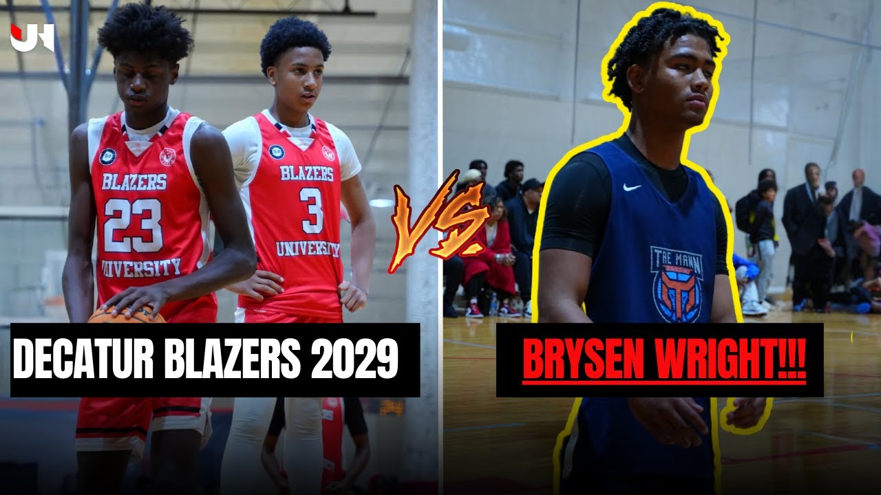 2029 Tre Mann Elite Vs. Decatur Blazers SHUTS THE GYM DOWN!!! - YouTube