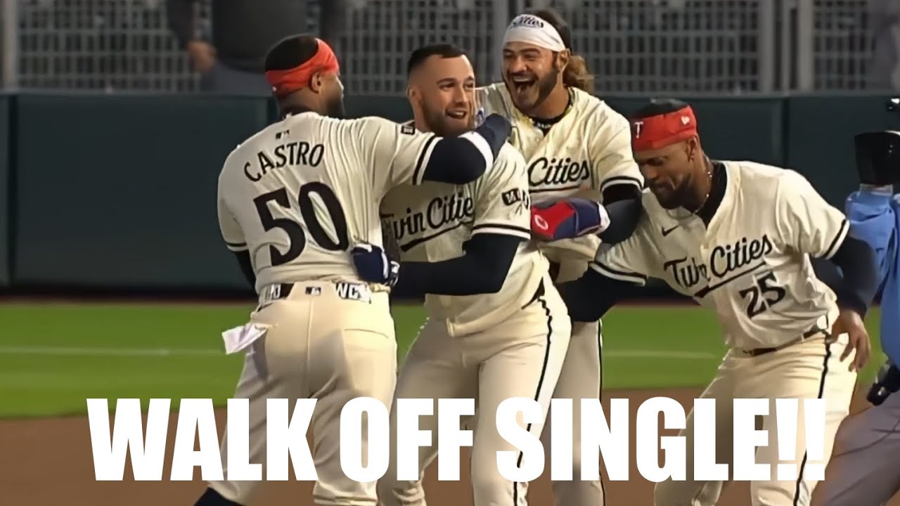 Alex Kirilloff Hits a Walk Off Single vs White Sox!! - YouTube