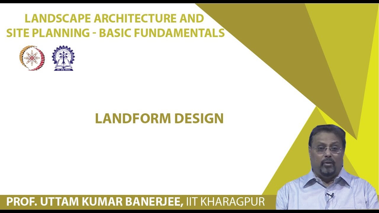 Lecture 31: Landform Design - YouTube