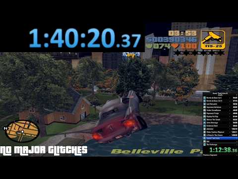 Beating GTA 3 in 100 minutes! (No Major Glitches)