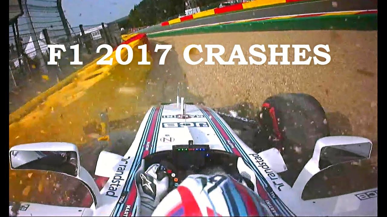 F1 2017 Crashes - YouTube