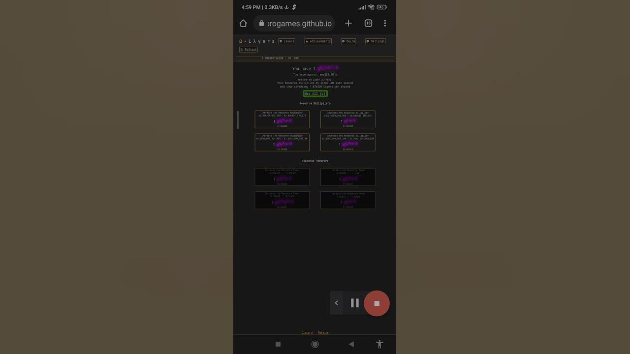 Omega layers pt 1 s2 : INF-INFINITY!!¡!!!!!!!!!!! - YouTube