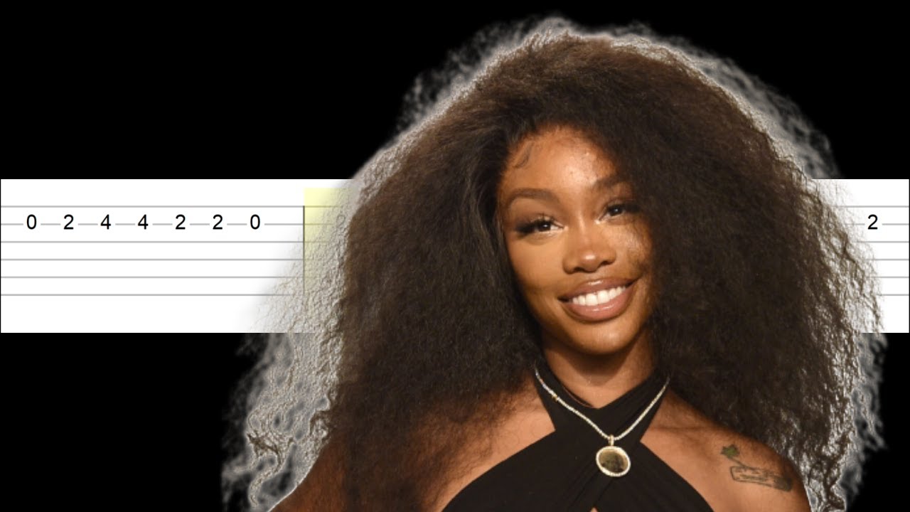 SZA - Blind (Easy Guitar Tabs Tutorial) - YouTube