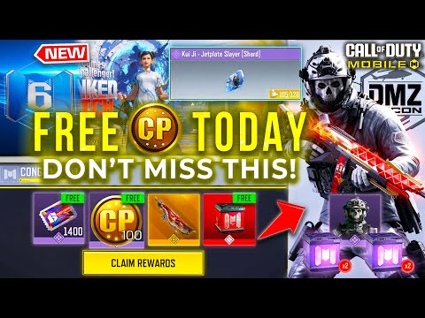 FREE CP & Ghost Biter! | SF Points | DMZ Cash | Unlock Kui Ji | Season 11 | COD Mobile | CODM