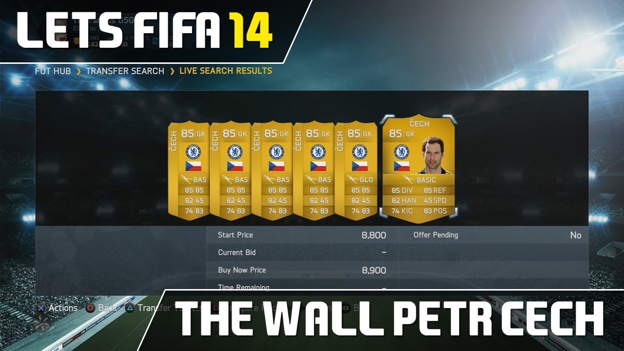Let's FIFA 14 "The Wall Petr Cech" Episode 13 - YouTube