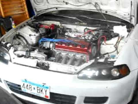 My First d16z6 vitara build and first start up! - YouTube