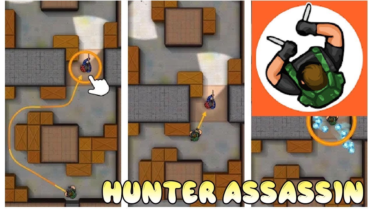 Hunter Assassin gameplay all levels android, ios #2 - YouTube