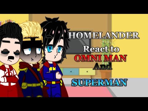 ||GACHA CLUB|| THE BOYS HOMLANDER react to all 3 videos - YouTube