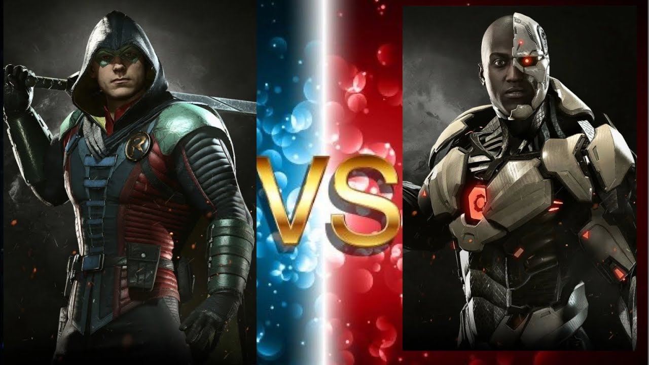 Robin Vs cyborg - YouTube