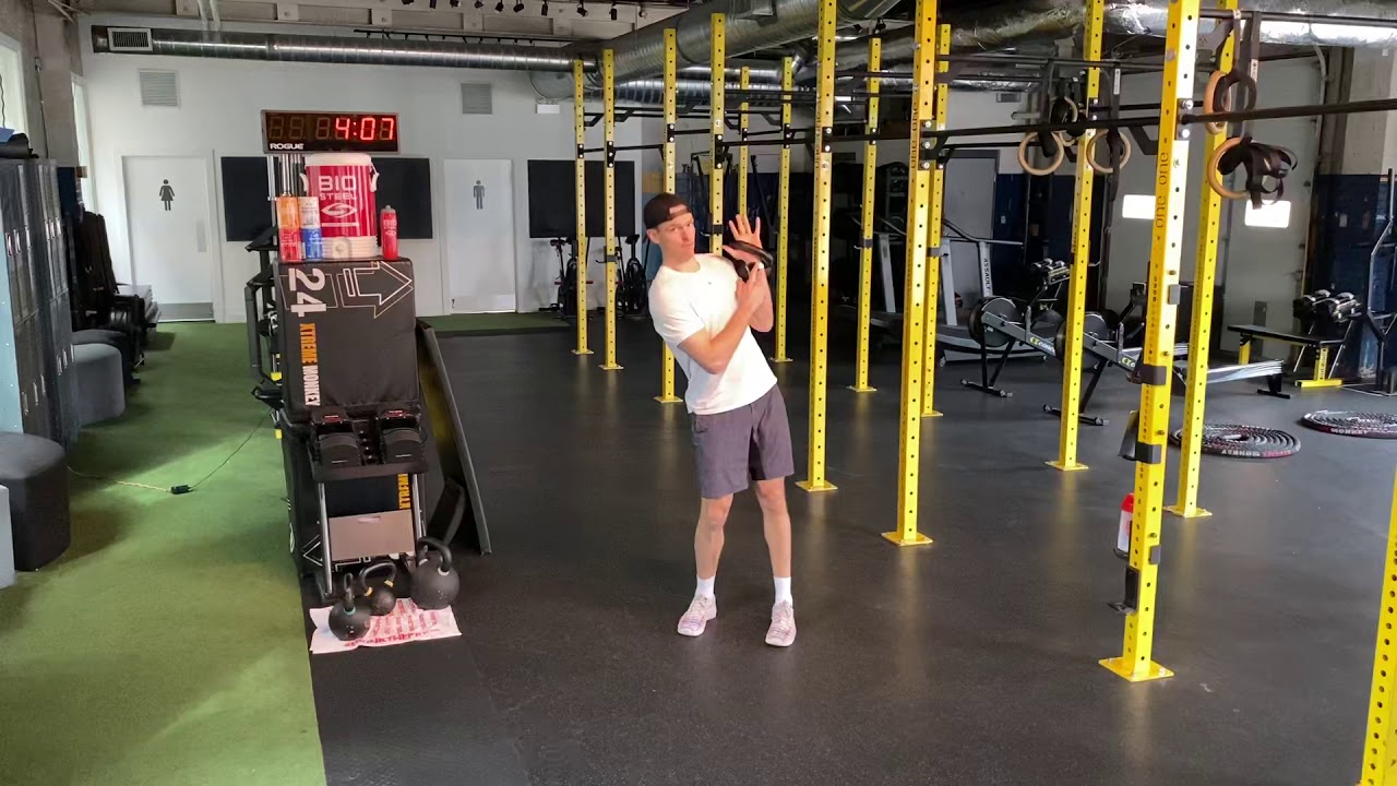 Kettlebell side press - YouTube