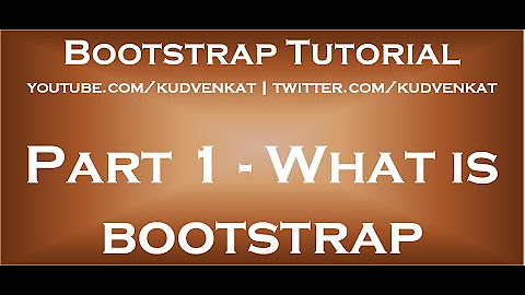 bootstrap tutorial for beginners - YouTube