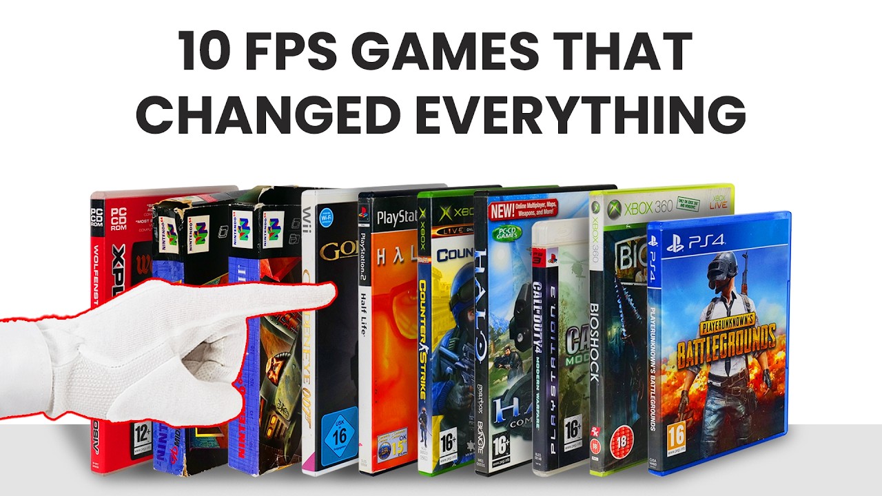 Unboxing 10 Games that Changed The FPS Genre - YouTube