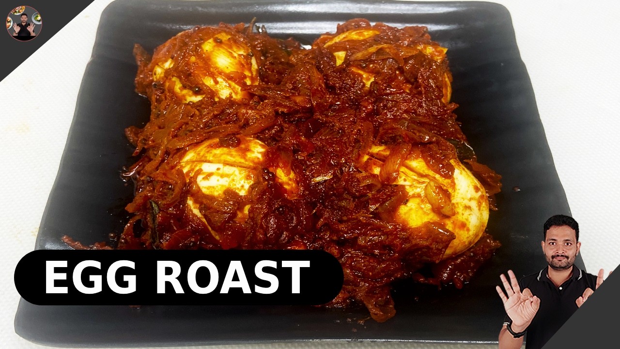 Tasty Egg Roast Recipe | Easy Egg Recipes | How to make Egg Roast - YouTube