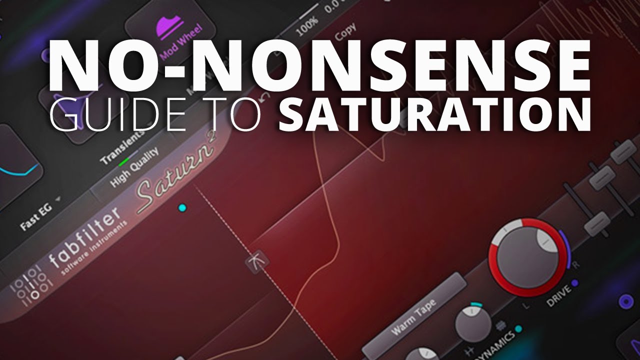 No-Nonsense Guide To Saturation & Distortion - YouTube