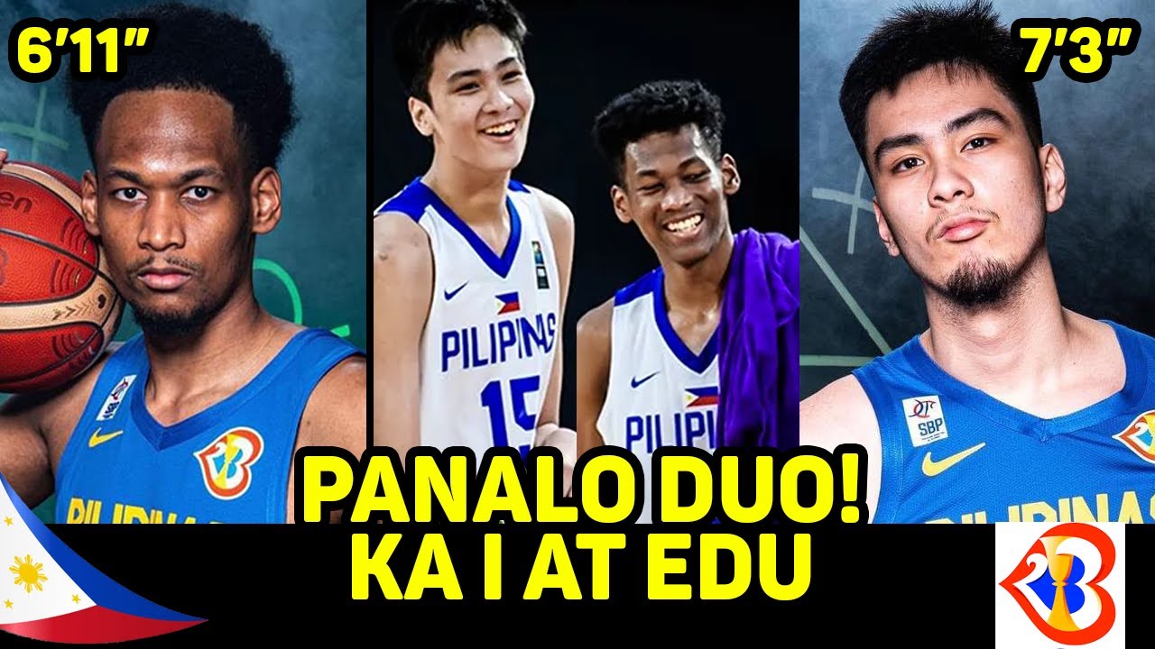 PANALO DUO! KAI SOTTO AT AJ EDU! BALIK ANG BAGSIK! FIBA WORLD CUP ...