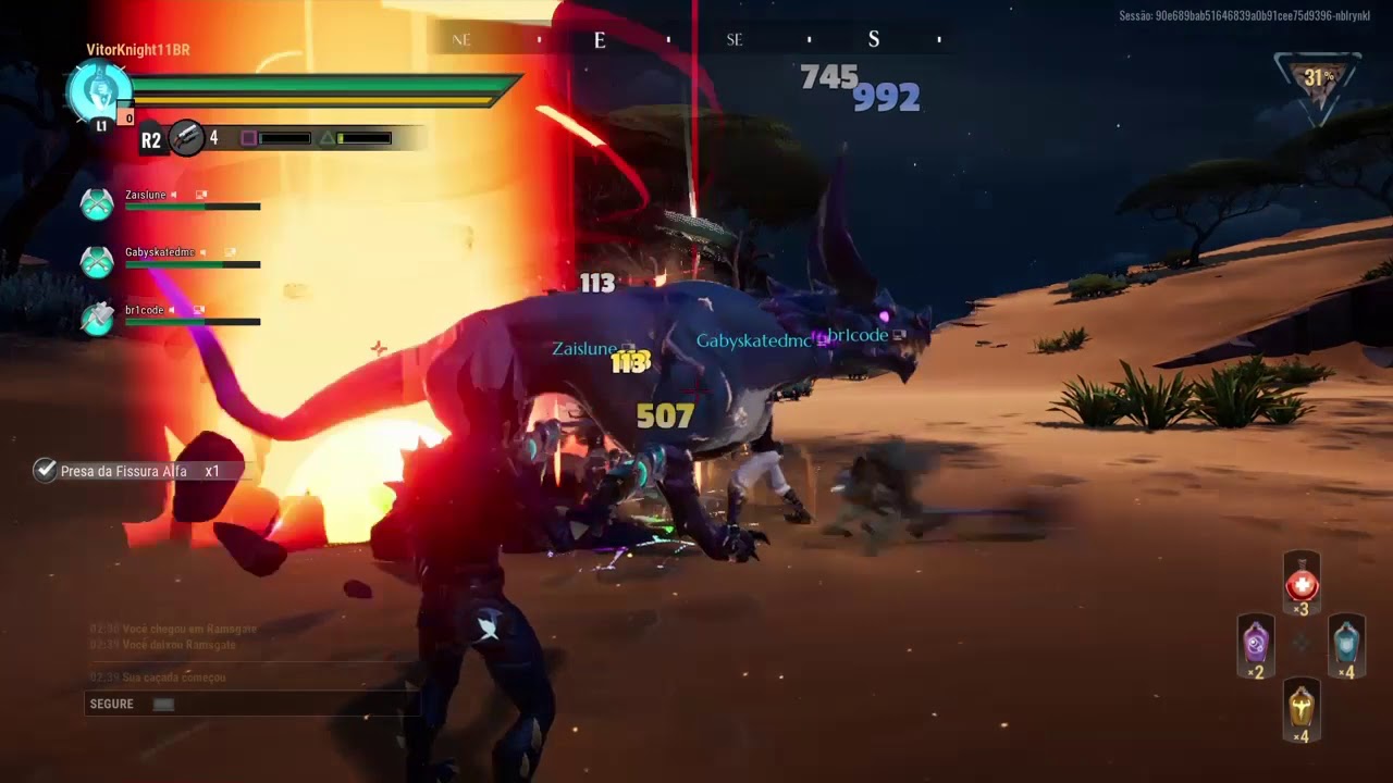 Dauntless - RiftStalker Batalha Dimensional - YouTube