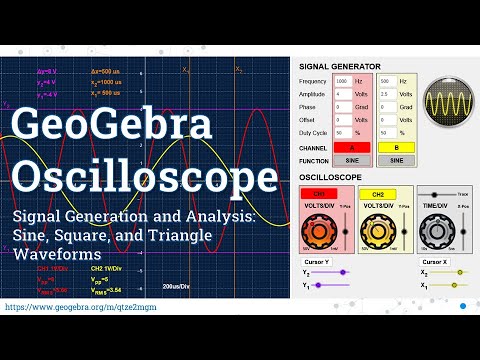 Signal Generator / Oscilloscope (Generador de Señales / Osciloscopio ...