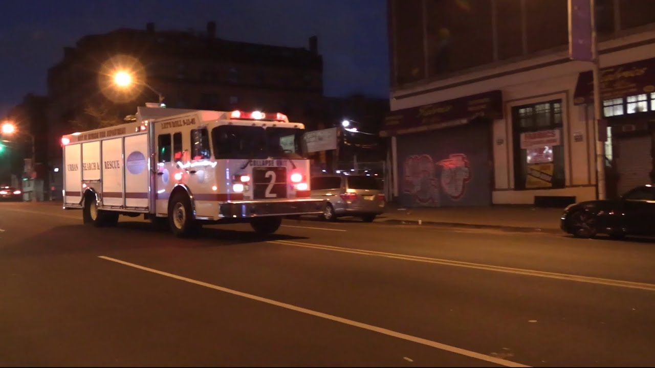 Newark, NJ University Ems, NPD, & NFD Rescue 1 (Spare), Rescue 2 ...