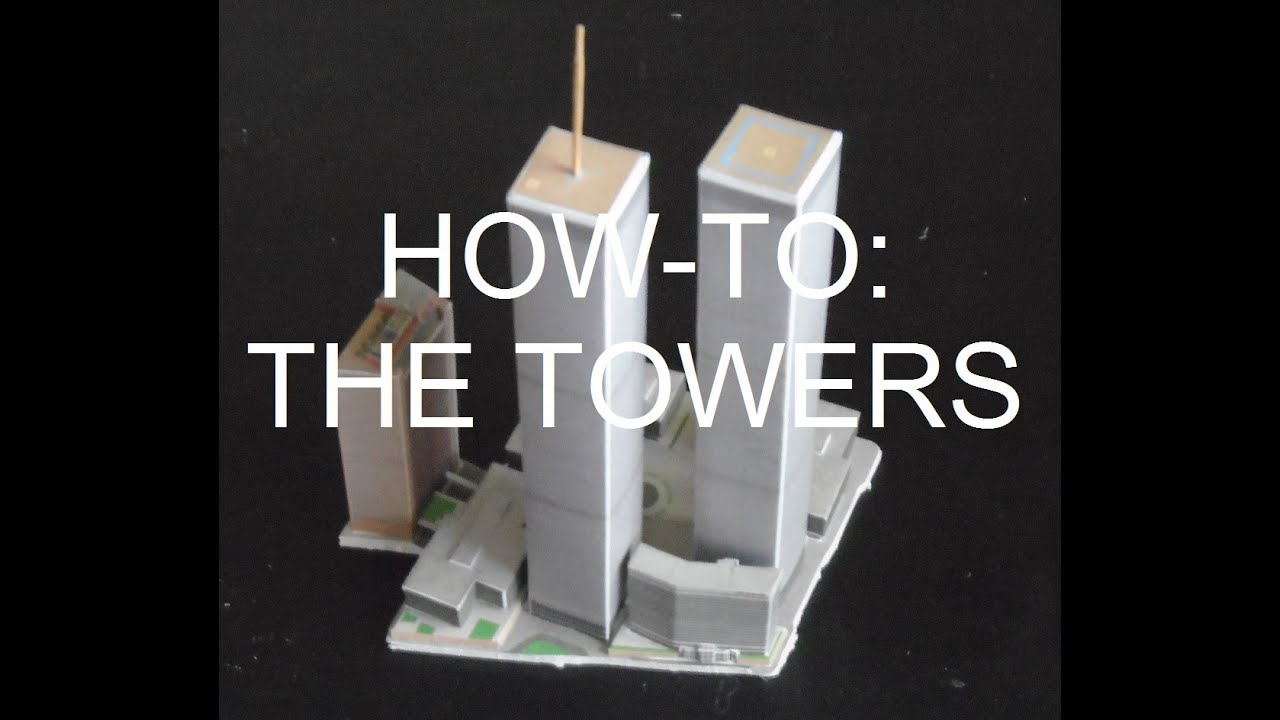 How to build a WTC model: Part 2 the towers - YouTube