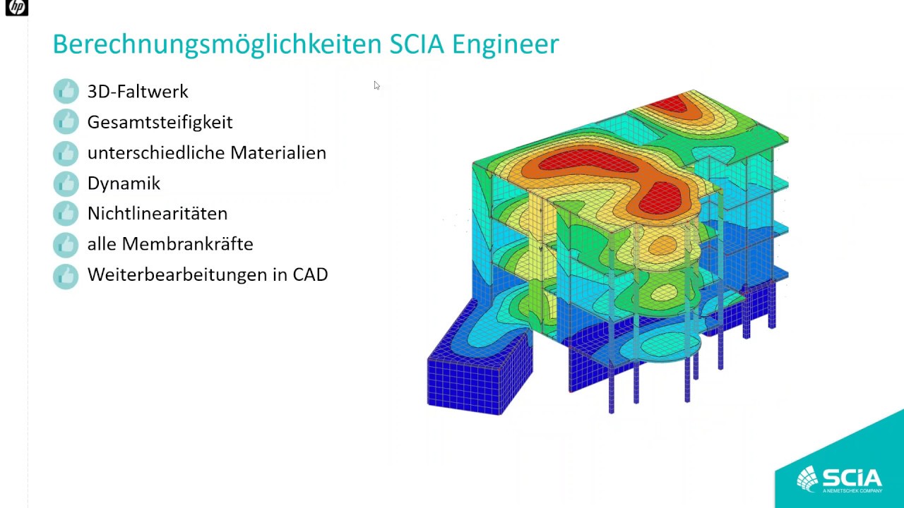 [DE] Schnittestelle Frilo GEO - SCIA Engineer - YouTube
