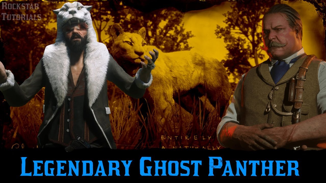 Red Dead Online - Legendary Ghost Panther - YouTube