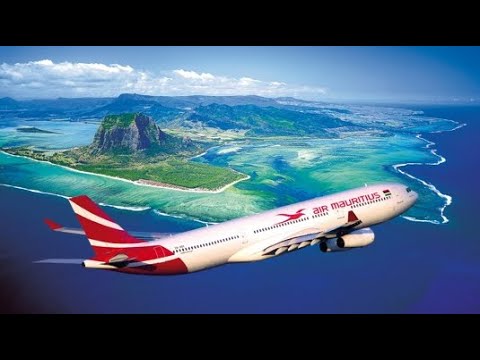Boarding our flight Air Mauritius MK053 on a Airbus 350-900 to Mauritius. Seats 34A & 34B - YouTube