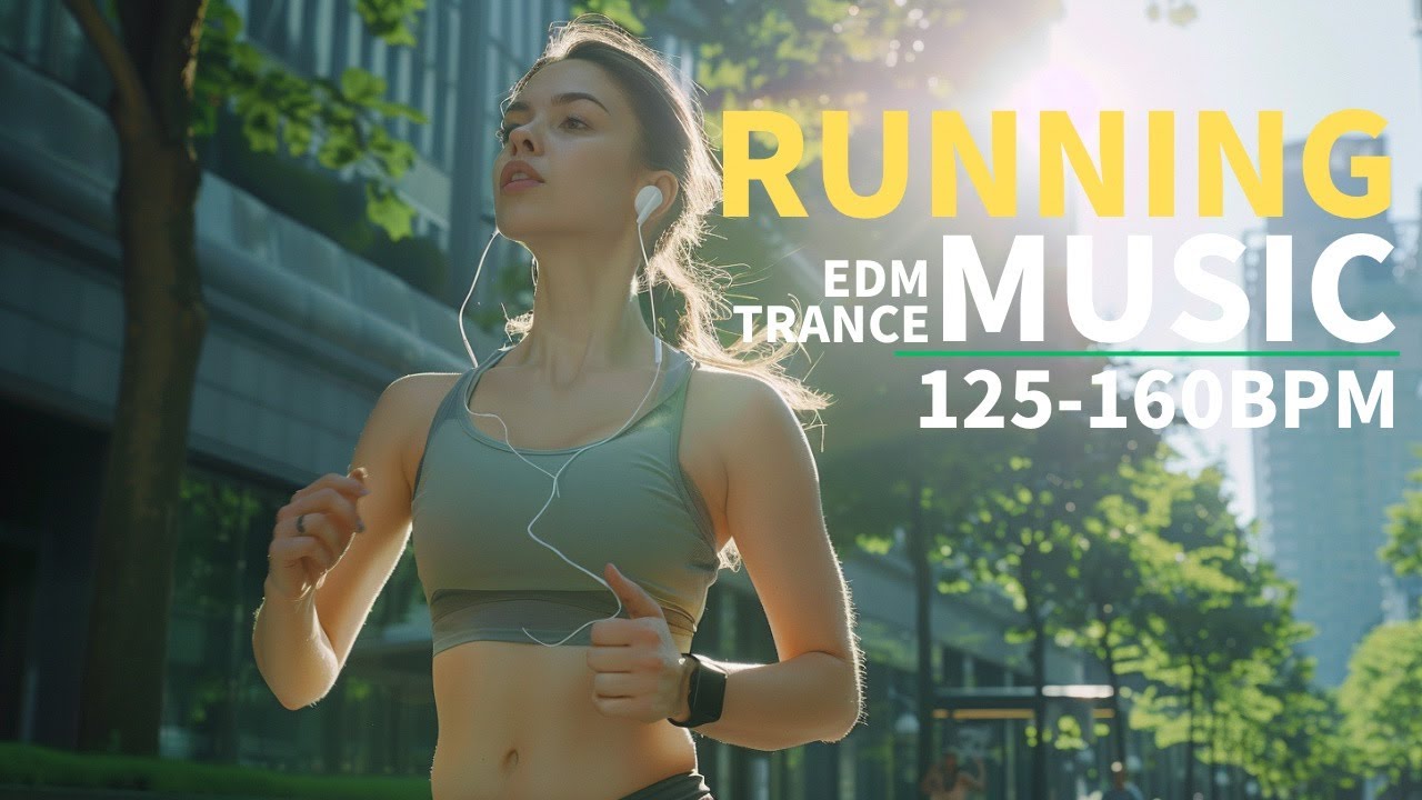1Hour Running Music Mix 125-160 BPM Nonstop Workout EDM for Runners ...