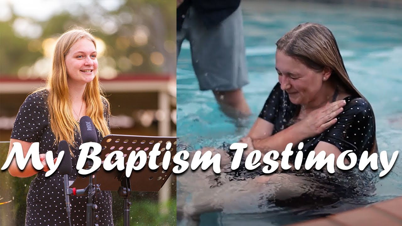 The Evangelist becomes a Christian || Baptism Testimony - YouTube