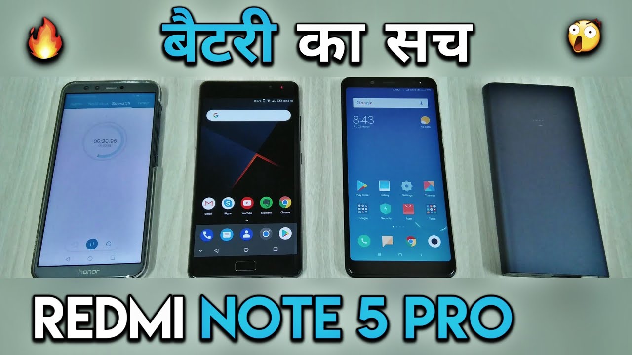 Redmi Note 5 Pro Fast Charging Test with Mi Power Bank 2i ( Qualcomm ...