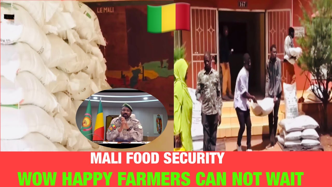 Farming In Mali : Happy Farmers In Africa AES | Thanks To General ...