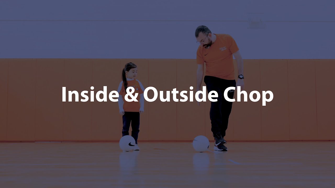Soccer Shots CLASSIC Soccer Skills: Inside & Outside Chops - YouTube