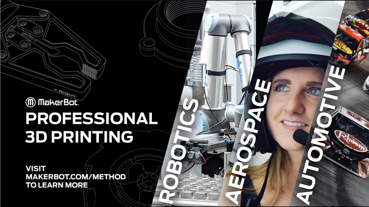MakerBot METHOD | 3D Printing Applications for Professionals - YouTube