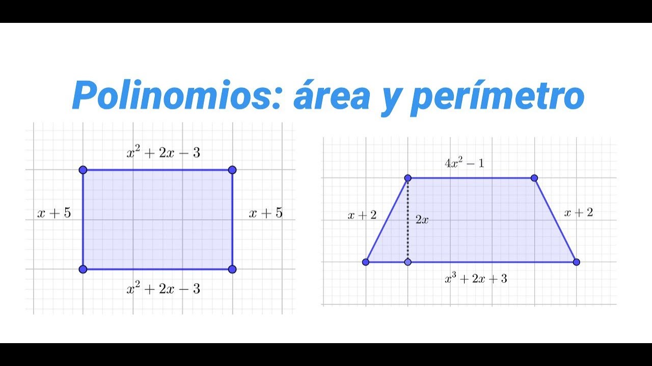 Polinomios: área y perímetro - YouTube
