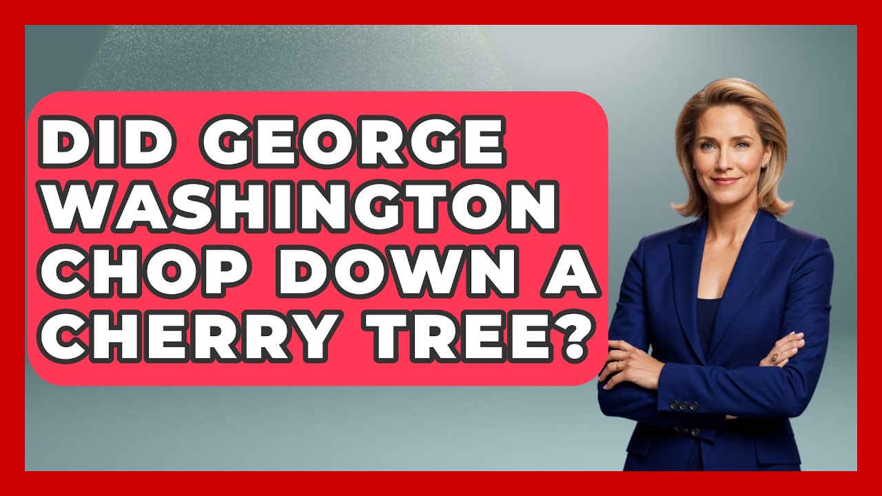 Did George Washington Chop Down A Cherry Tree? - History Icons Channel ...