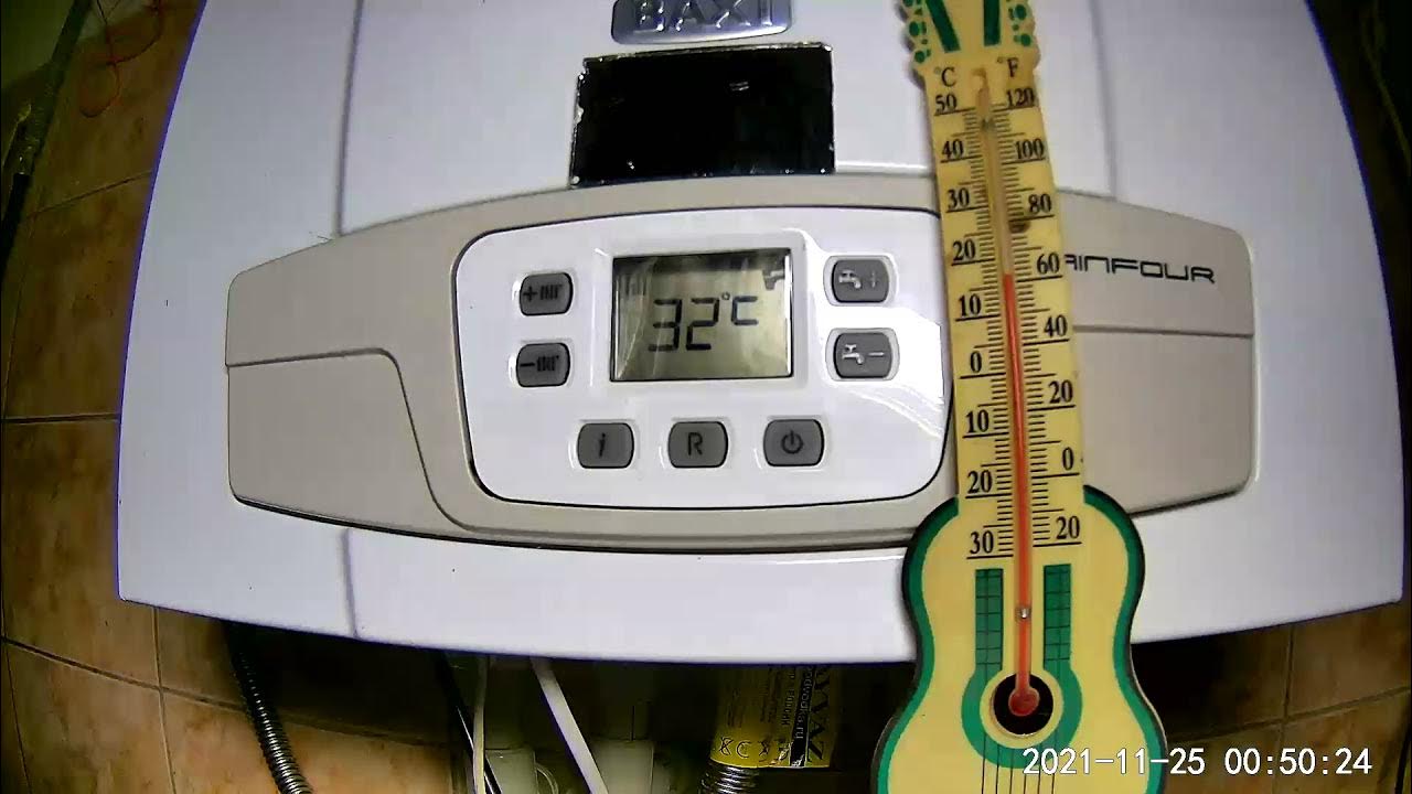 Тактование котла Baxi mainfour 240f - YouTube