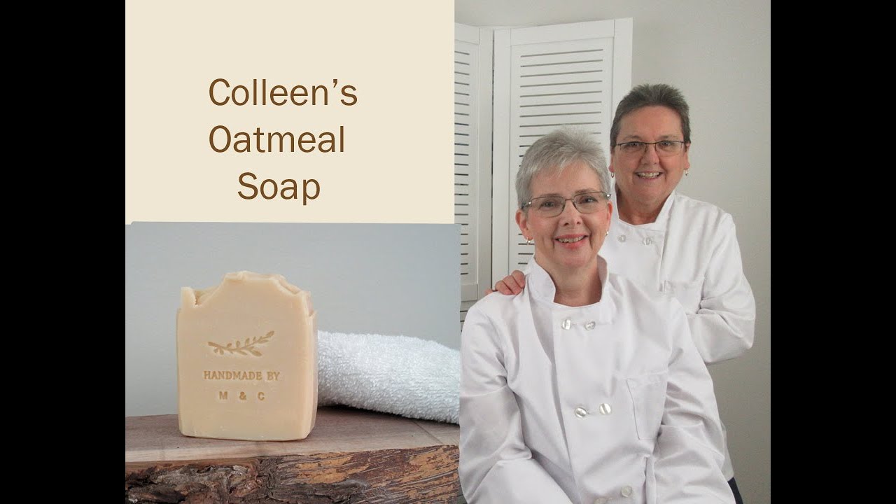 Oatmeal, Milk and Honey Cold Process Soap with Colleen - YouTube
