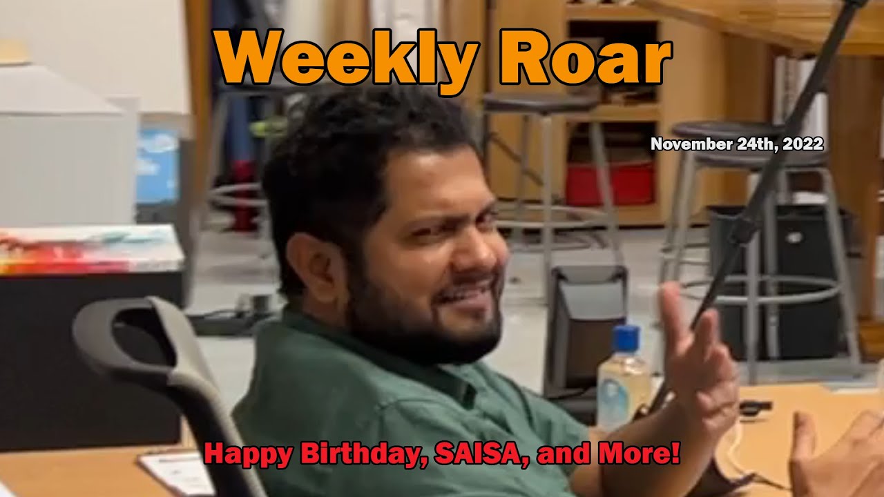 SAISA! NOW? | Weekly Roar | November 24th - YouTube