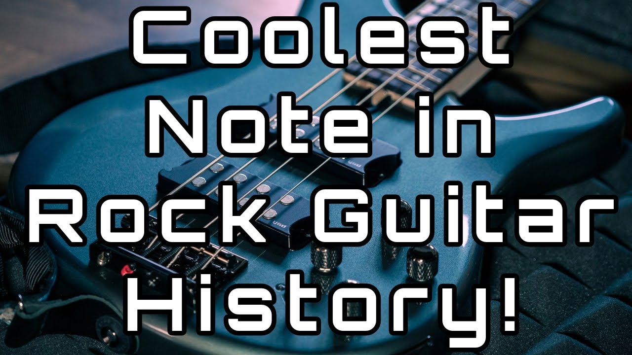 Coolest (and Angriest) Note in Rock Guitar History - YouTube