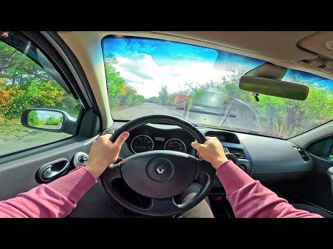 2007 RENAULT MEGANE 2 1.5 dCi MT - POV TEST DRIVE