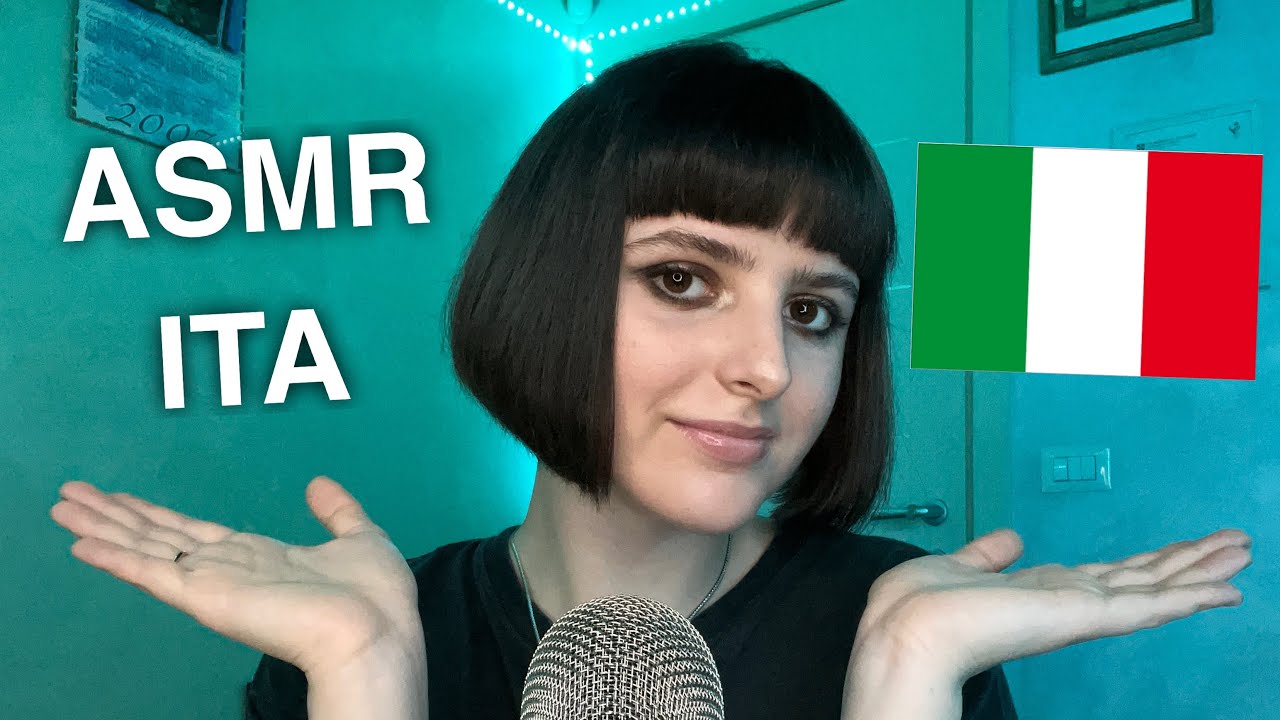 ASMR ITALIANO 🇮🇹 (in Italian + random trigger assortment💖) PT. 3 - YouTube