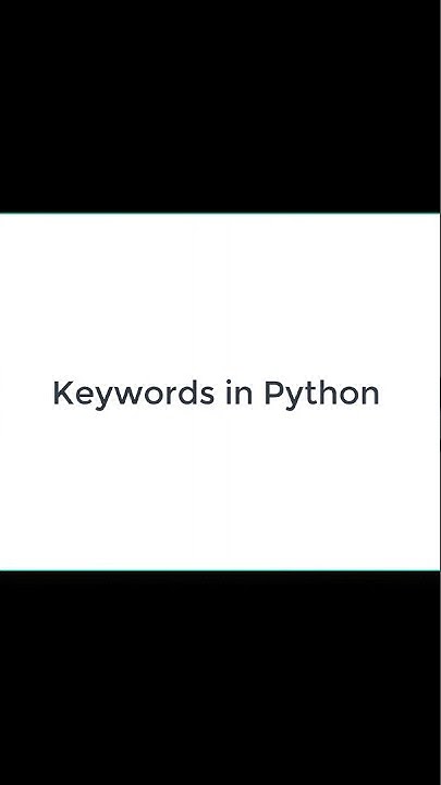 How to implement keywords and , or , not in Python #pythonprogramming #shortvideo - YouTube
