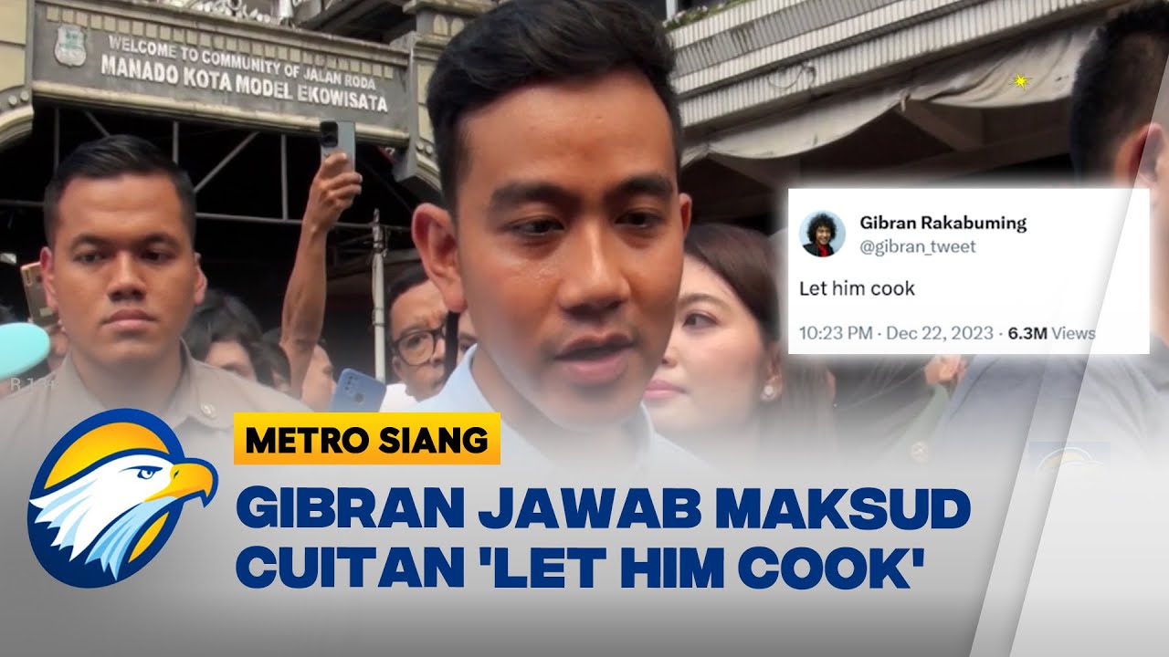 Gibran Jawab Maksud Cuitan 'Let Him Cook': Admin Baru - YouTube