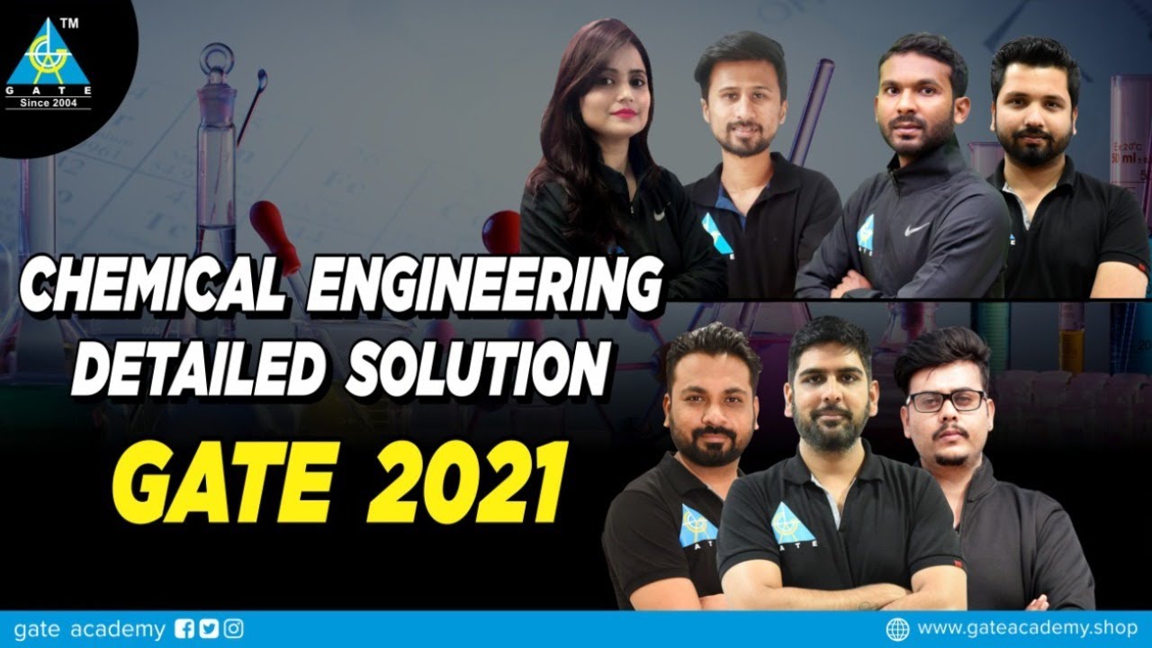 Chemical Engineering Detailed Solution | By GATE ACADEMY Chemical ...