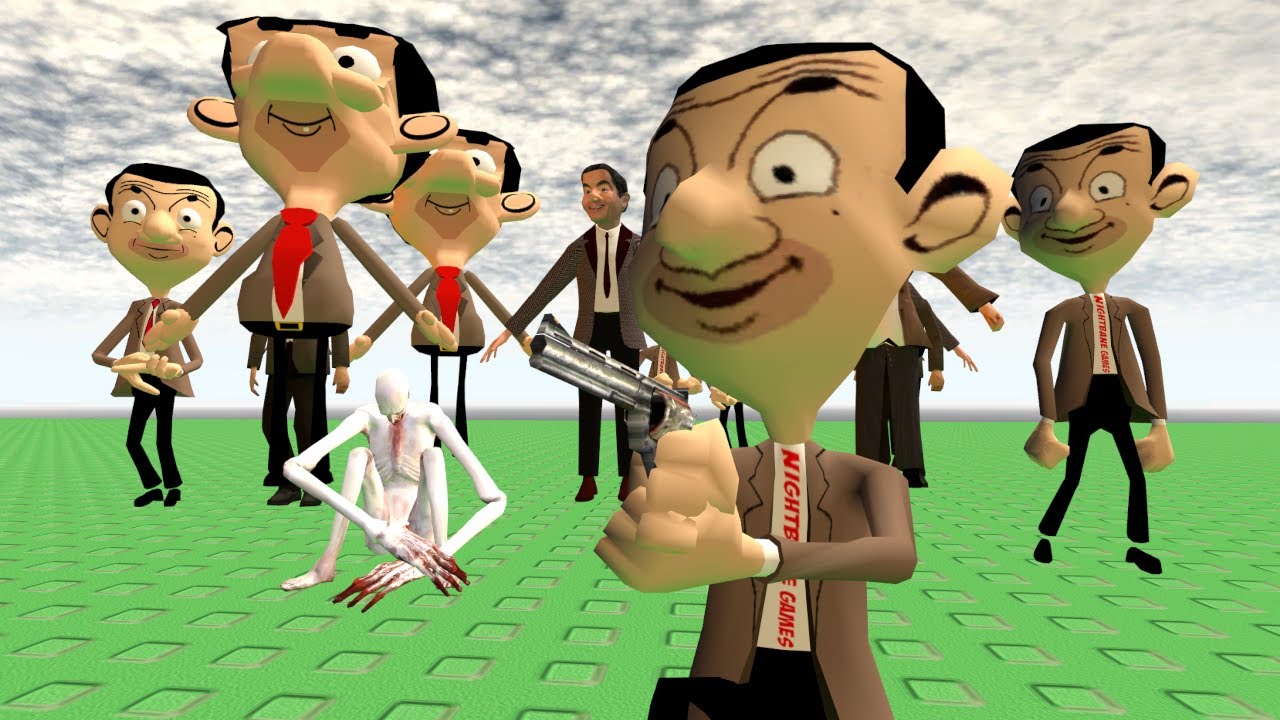 Mr. Bean Army Vs. SCP-096 In Garry's Mod! - YouTube