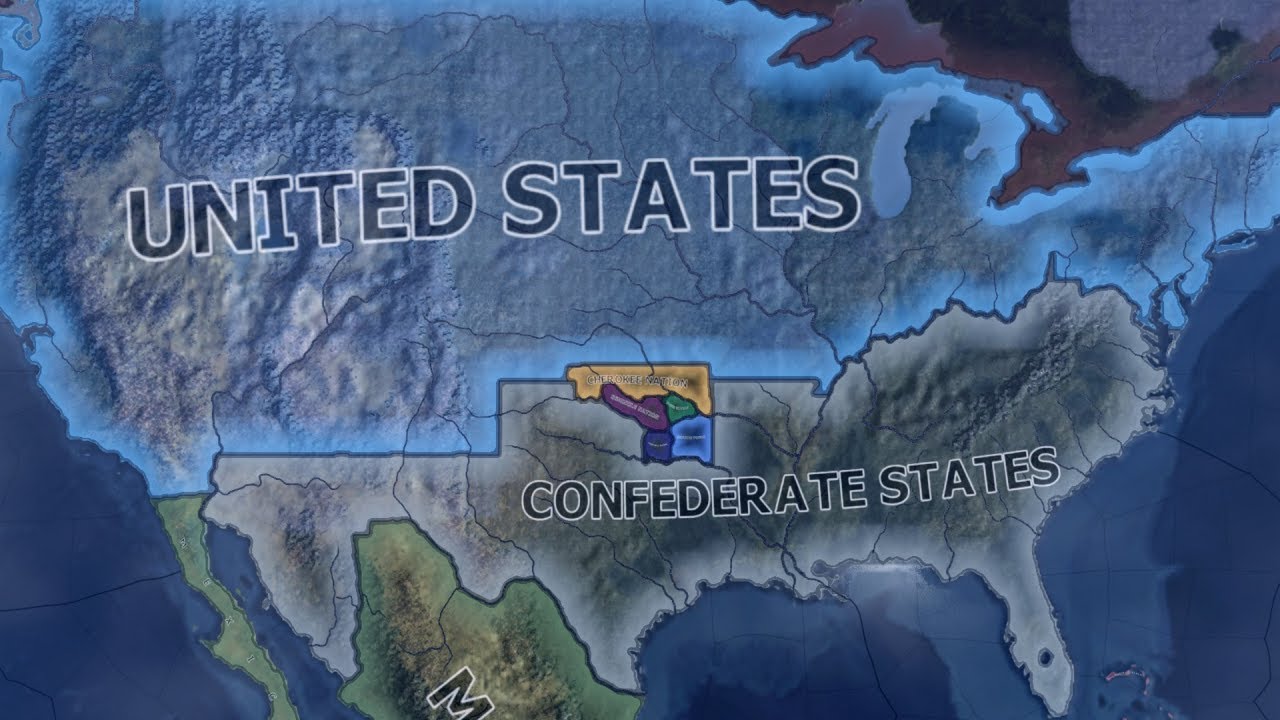 Hearts of Iron 4 Mod Review - Deo Vindice (What If The Confederacy ...
