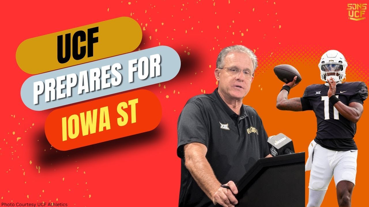 UCF Football has another tough test this week with Iowa State - YouTube