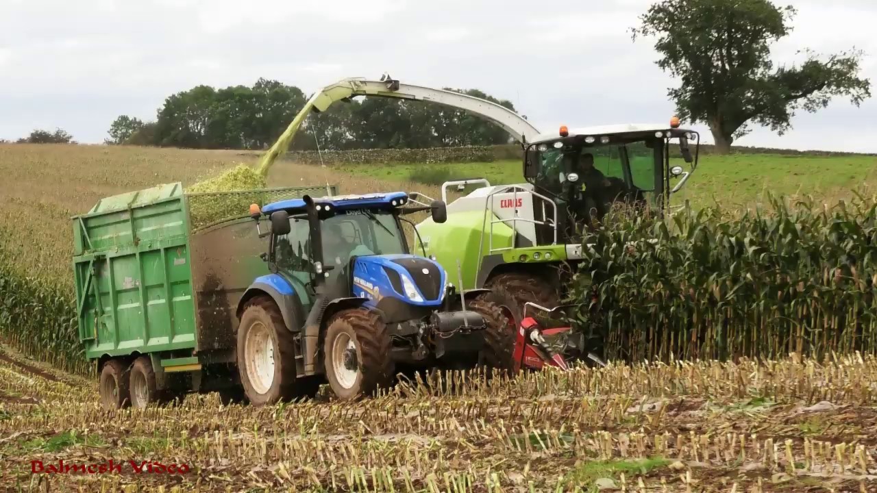 Maize - with Slurry, Ploughing and Drilling, all in Same Field. - YouTube