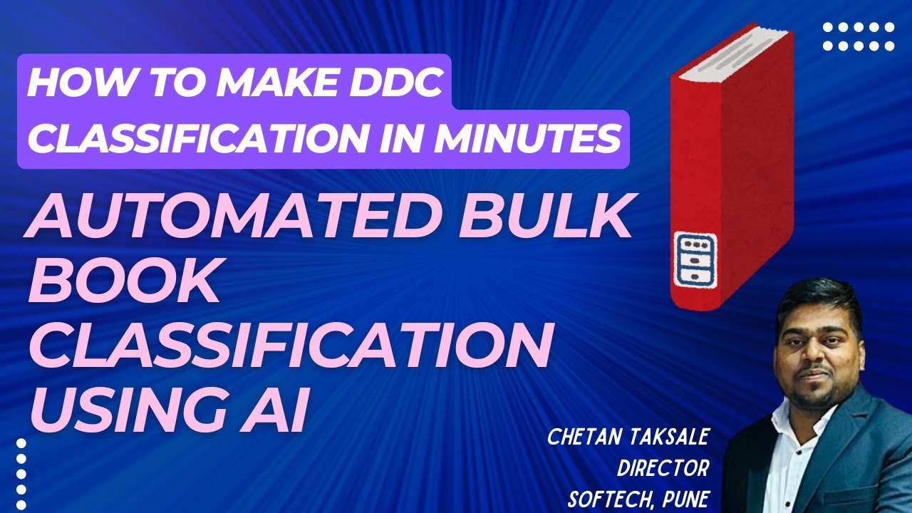 Bulk Book DDC Classification Using ChatGPT - YouTube