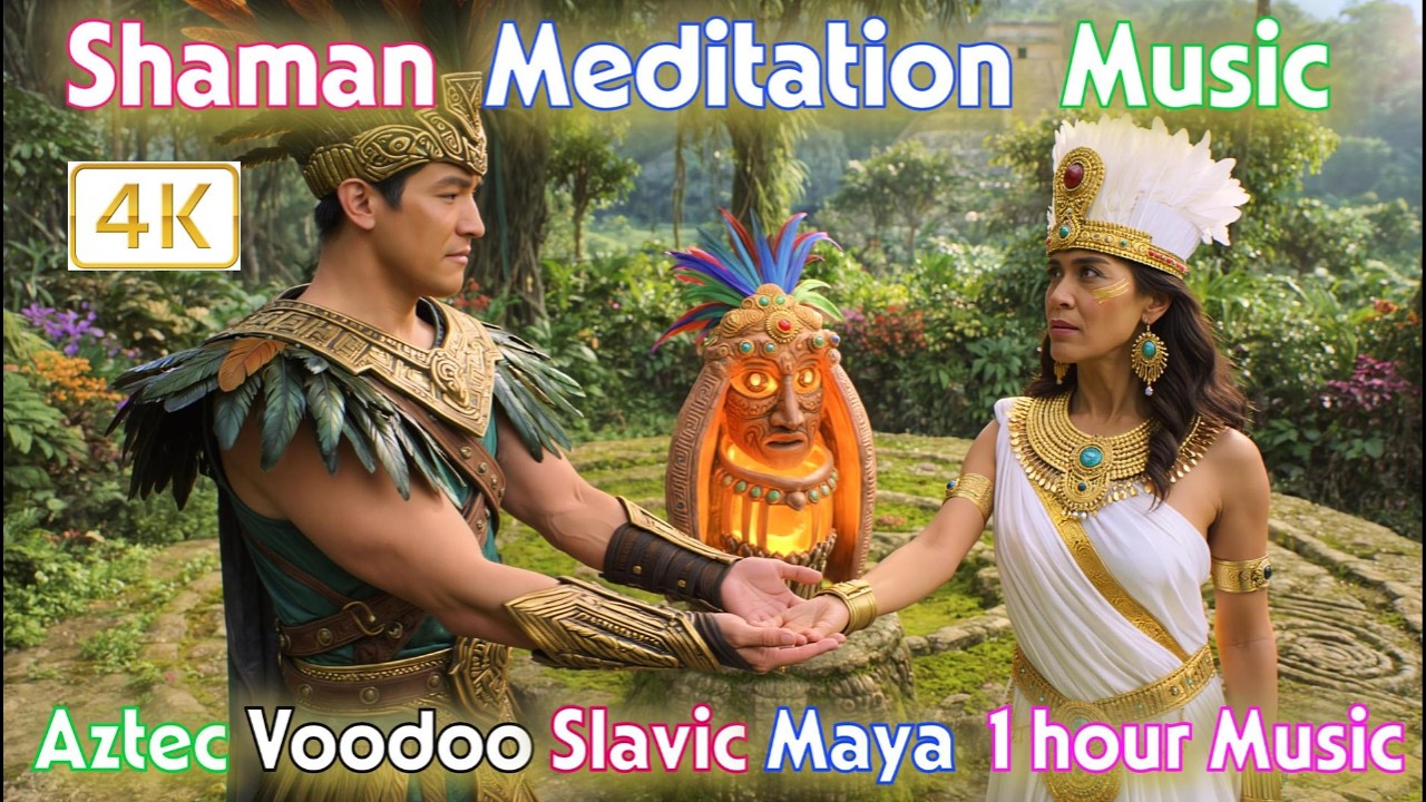 Voodoo Meditation Music - Maya & Aztec Shaman Songs – 1 Hour 4K - YouTube